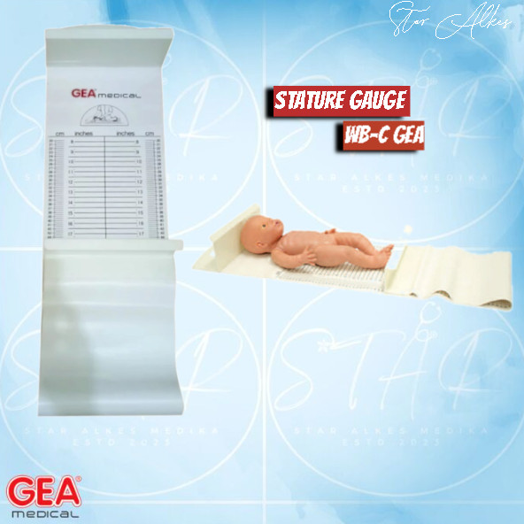 Pengukur Tinggi Bayi STATURE GAUGE GEA WB-C (22-99CM) - Star Alkes Medika
