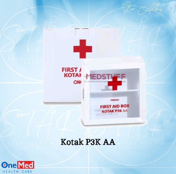 KOTAK P3K AA (FIRST AID BOX) ONEMED - Star Alkes Medika