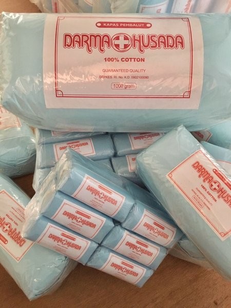 Dharma Husada Kapas (25G) (50G) (100G) (250G) (1000G) - Star Alkes Medika