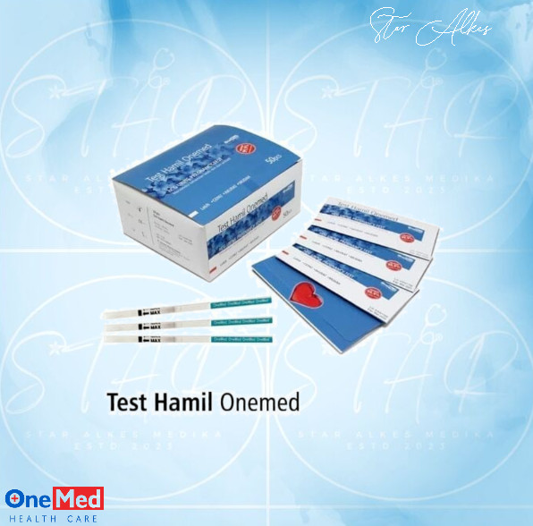 TES KEHAMILAN ONEMED; ECER/BOX ISI 50 STRIP - Star Alkes Medika