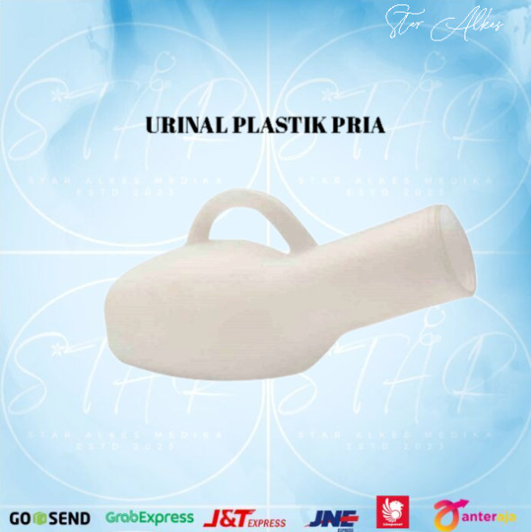 URINAL PLASTIK PRIA/ PISPOT;PCS - Star Alkes Medika